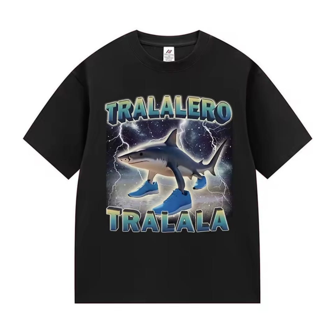 T-Shirt Brainrot Tralalero Tralala – UNCLE ANGEL